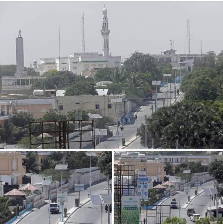 Wadooyinka Magaalada Muqdisho oo qaarkood Xiran, Xili Dabaaldagyo ...